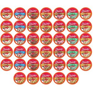 friendly's coffee pods, assorted flavored ice cream variety pack, compatible with keurig k cup brewers, 40 count