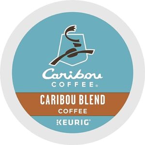 Caribou Coffee Caribou Blend, Keurig Single-Serve K-Cup Pods, Medium Roast Coffee, 32 Count