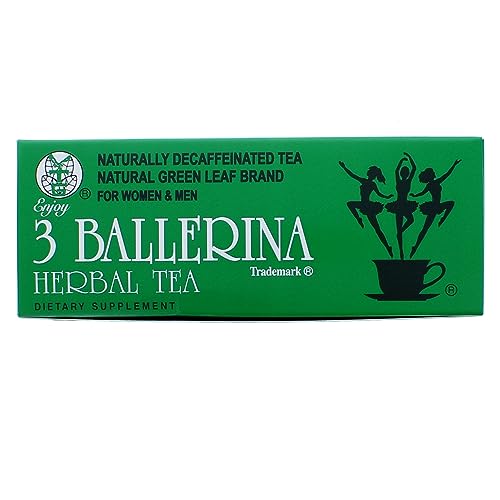 3 Ballerina Tea Extra Strength - 2 Pack (36 Tea Bags)