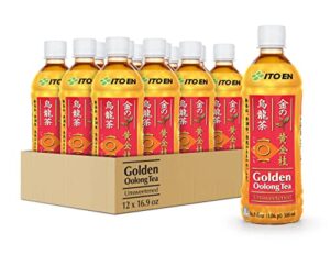 ito en tea golden oolong tea, unsweetened, 16.9 ounce (pack of 12)