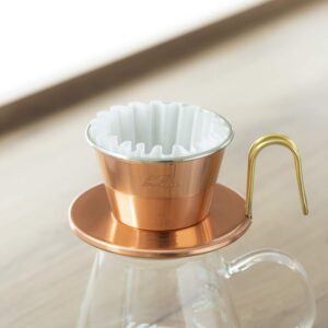 Kalita Wave Series KWF-155#22213 Coffee Filters, White, For 1-2 People, 100 Sheets