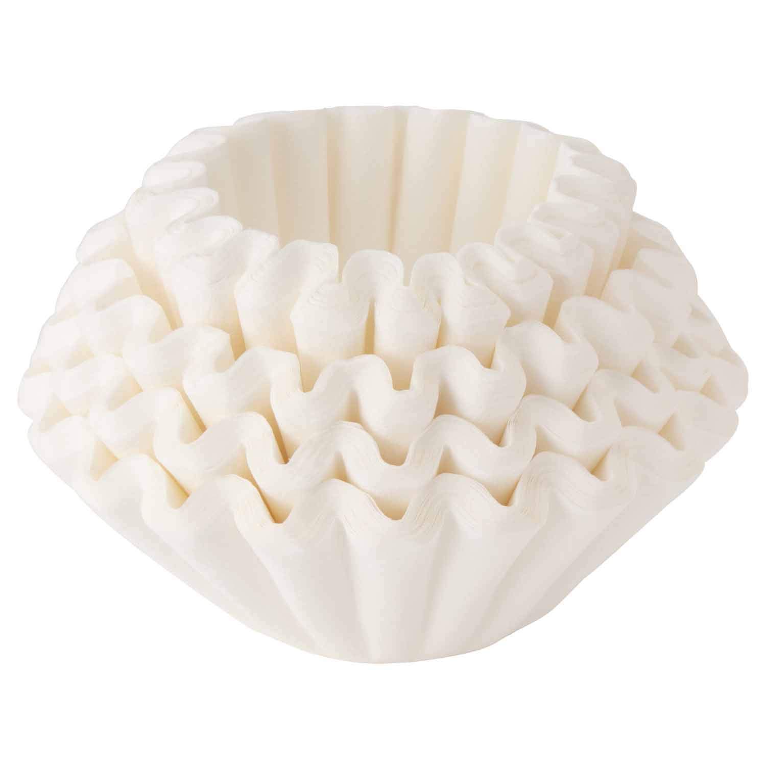 Kalita Wave Series KWF-155#22213 Coffee Filters, White, For 1-2 People, 100 Sheets