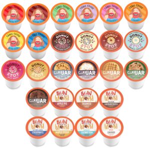 Coffee Pod Variety Packs Sampler, Compatible with K Cup Brewers Including 2.0, Assorted Variety Pack (Assorted Flavored Coffee, 52 Count (Pack of 1)