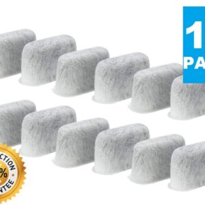 Premium Replacement Charcoal Water Filters for Cuisinart Coffee Machines (12)