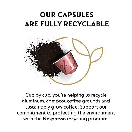 Nespresso Capsules OriginalLine, Colombia Master Origin, Medium Roast Coffee, 50 Count Coffee Pods, Brews 1.35 Ounce (ORIGINAL LINE ONLY)