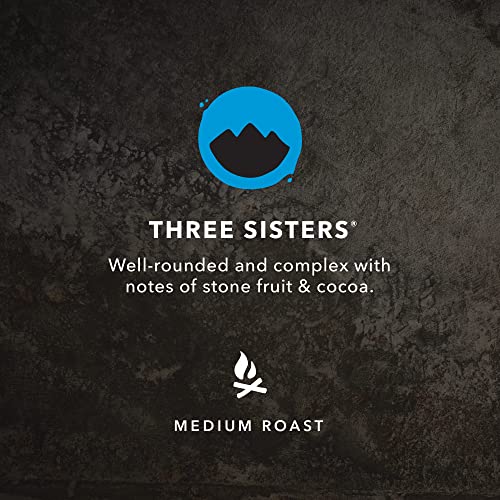 Three Sisters, Kicking Horse Coffee, Medium Roast, Ground, 10 oz - Certified Organic, Fairtrade, Kosher Coffee