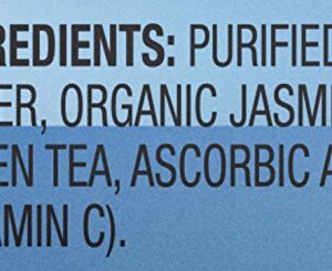 Teas' Tea Unsweetened Jasmine Green Tea 16.9 Ounce (Pack of 12) Organic, Sugar Free, 0 Calories