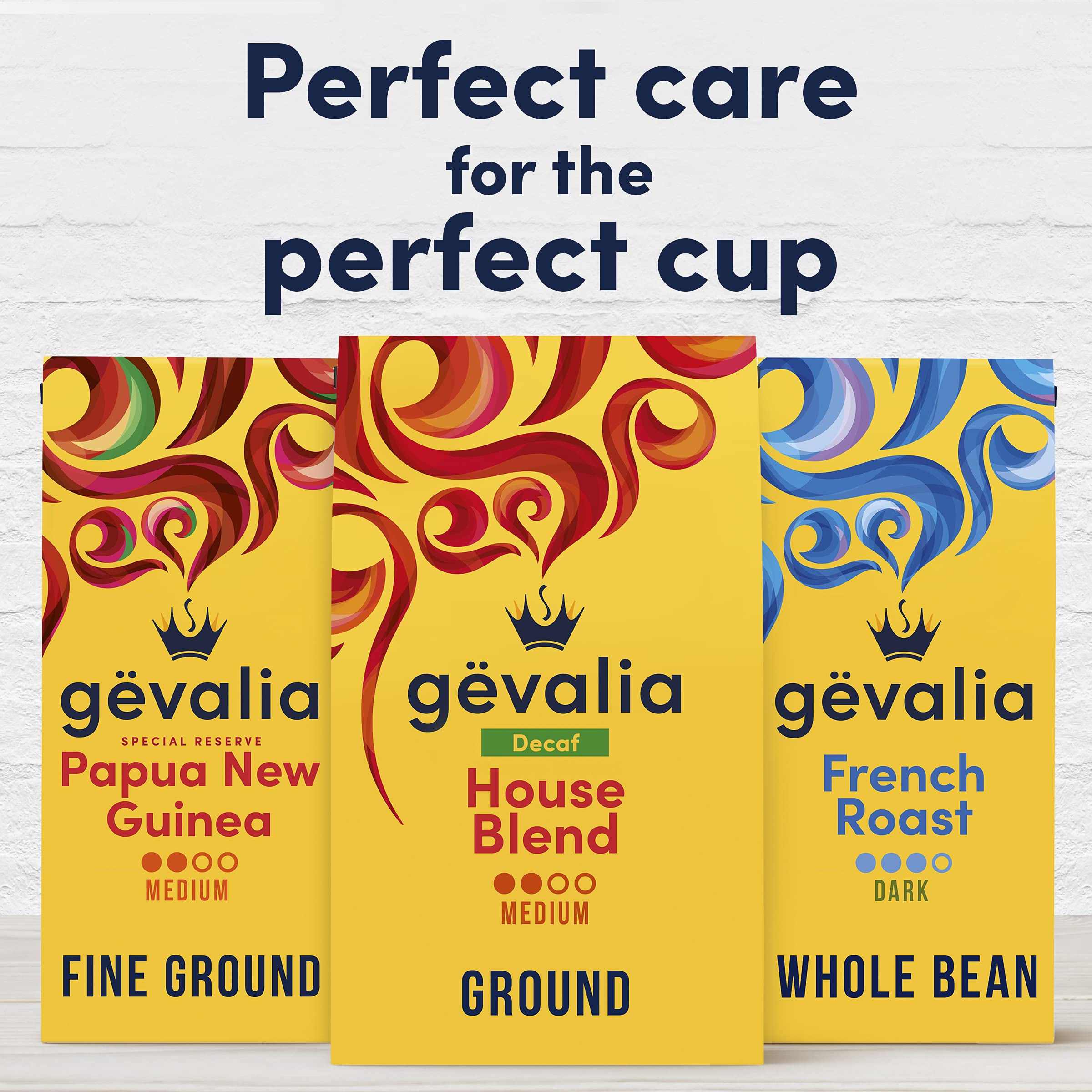 Gevalia Decaf House Blend Medium Roast Ground Coffee (20 oz Bag)