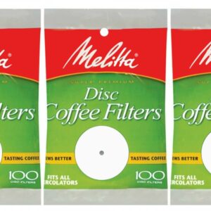 White Disc Coffee Filter