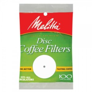 White Disc Coffee Filter