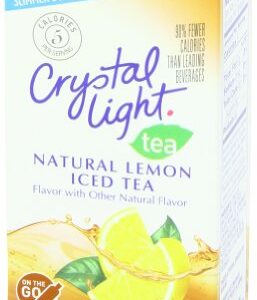 Crystal Light Sugar-Free Lemon Iced Tea On-The-Go Powdered Drink Mix 120 Count