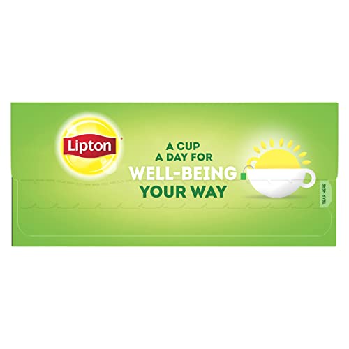 Lipton Decaffeinated Green Tea Bags for Health and Wellness, Hot or Iced, 40 Tea Bags (Pack of 6)