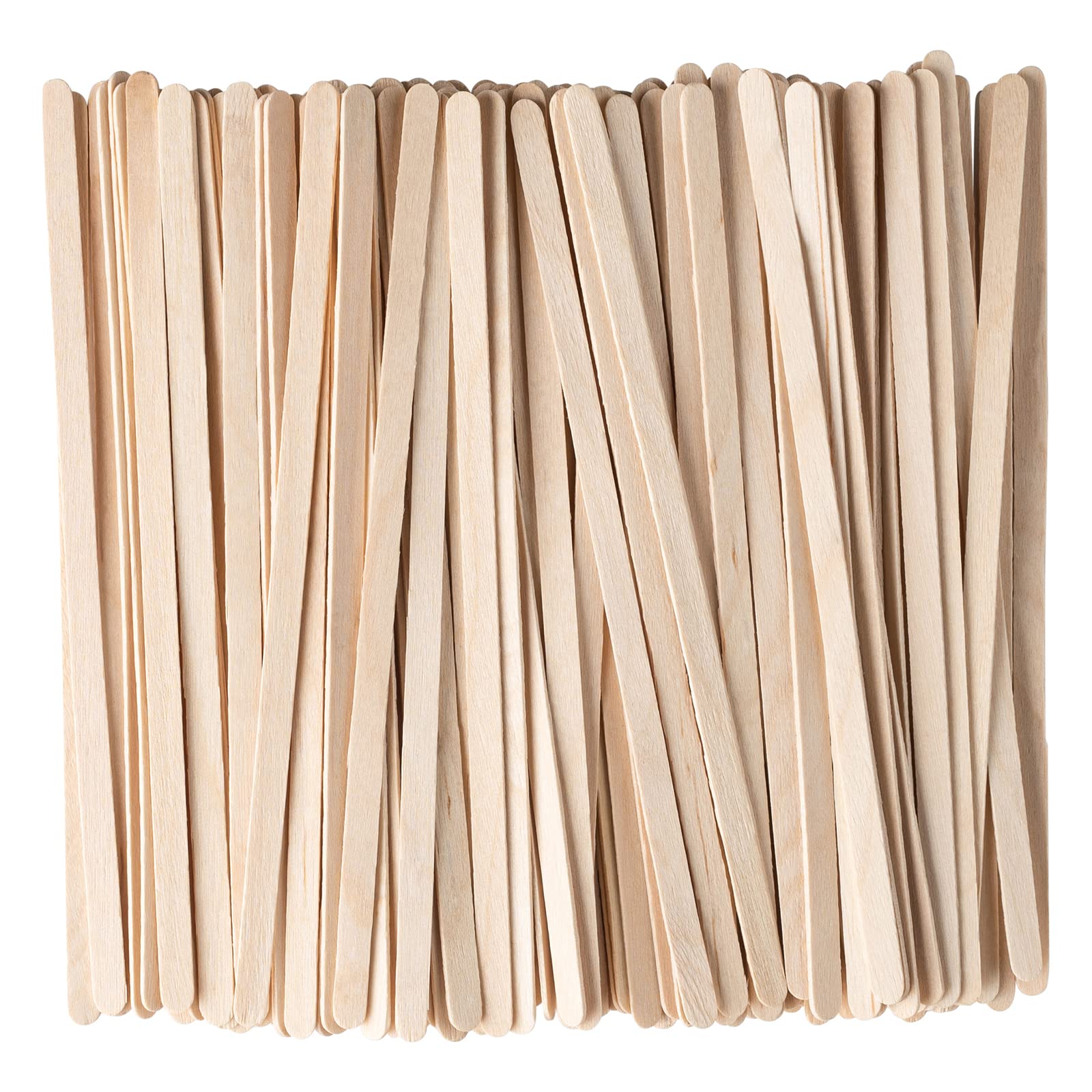 Comfy Package, [500 Count] 5.5 Inch Wooden Coffee Stirrers - Wood Stir Sticks