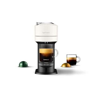 nespresso vertuo next coffee and espresso maker by de'longhi, white