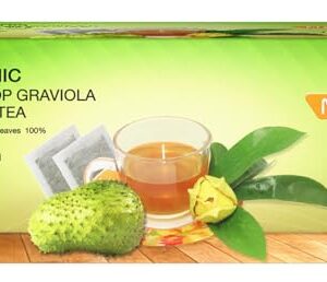 NalLife Organic Soursop Graviola Leaves Tea Pack of 30 Bags