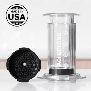 AeroPress Flow Control Filter Cap, No Drip Filter Cap for AeroPress Portable Espresso-Style Coffee Maker, Specialty Method Coffee Maker