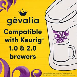 Gevalia Frothy 2-Step Mocha Latte Espresso K-Cup Coffee Pods & Froth Packets Kit, 6 Count (Pack of 6)