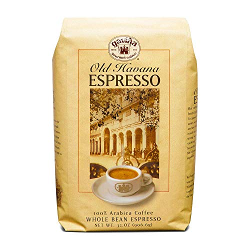 Gaviña Old Havana Espresso, Whole Bean, 100% Arabica Coffee, 32 oz Bag