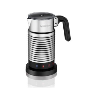 nespresso aeroccino 4 milk frother, silver