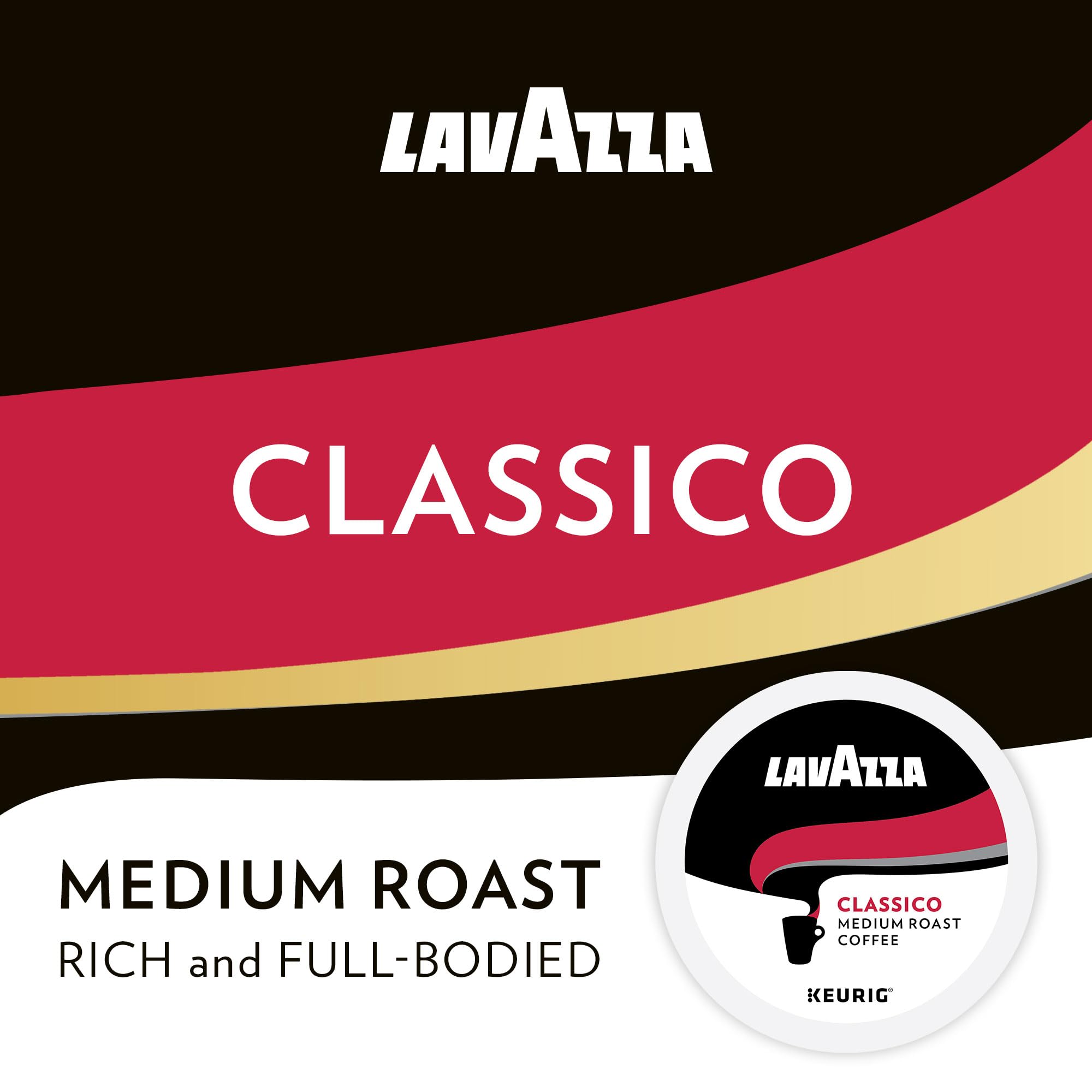 Lavazza Classico Keurig 2.0 K-Cup Pack, 64 Count