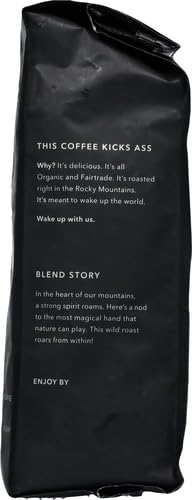 Kicking Horse Coffee, Grizzly Claw, Dark Roast, Whole Bean, 10 Oz - Certified Organic, Fairtrade, Kosher Coffee