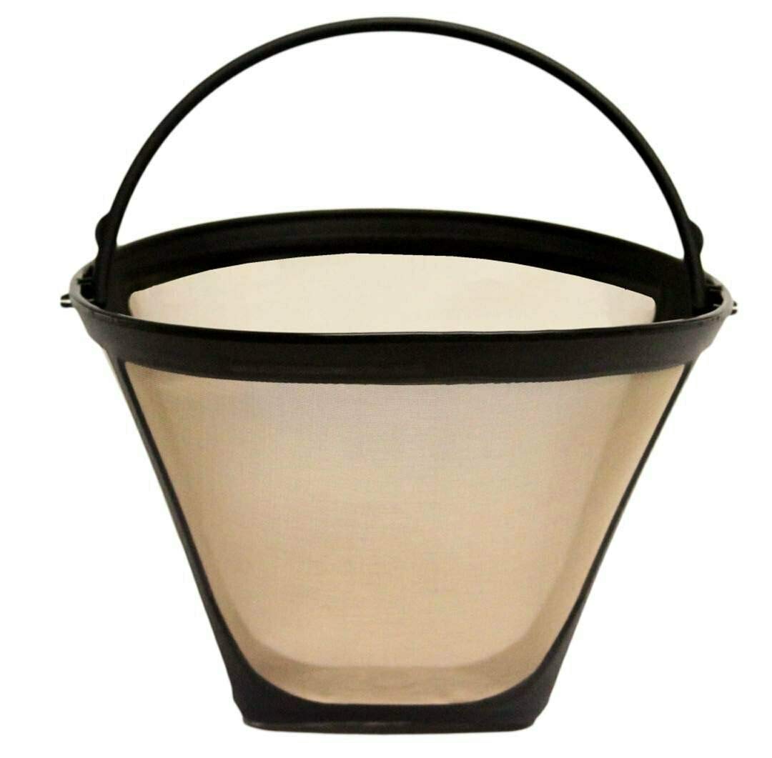 GoldTone Brand Reusable #4 Cone Coffee Filter fits Ninja Coffee Makers and Brewers. BPA-Free