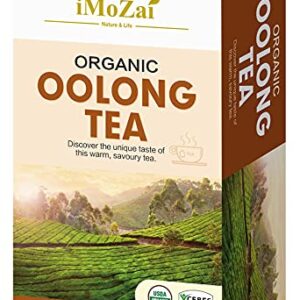 Imozai Organic Oolong Tea Bags 100 Count Individually Wrapped