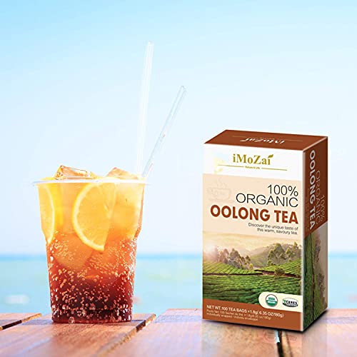 Imozai Organic Oolong Tea Bags 100 Count Individually Wrapped