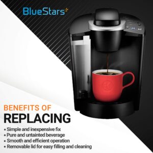 BlueStars (2024 Update) Universal Fit 2 PACKS 119367 Reusable Coffee Keurig Filter Replacement Part - Reusable K Cups for Keurig K-cup 2.0 Series Keurig Reusable Coffee Pods