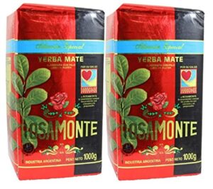 yerba mate rosamonte special selection 2 pack (4.4lbs - 2 kilos)