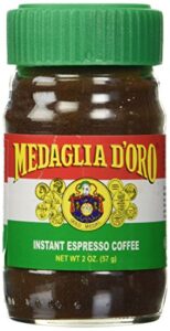 medaglia d oro coffee inst expresso, 2 ounce (pack of 2)