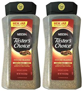 taster's choice original gourmet instant coffee 14 oz, pack of 2