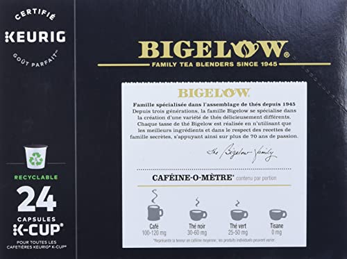 Bigelow Earl Grey Tea, 24-Count K-Cup Portion Pack for Keurig Brewers