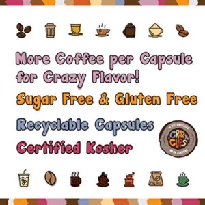 Crazy Cups Decaf Flavored Coffee Variety Pack 24 Count for Keurig Brewers