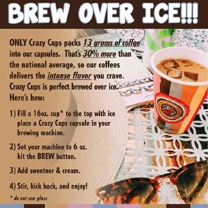 Crazy Cups Decaf Flavored Coffee Variety Pack 24 Count for Keurig Brewers