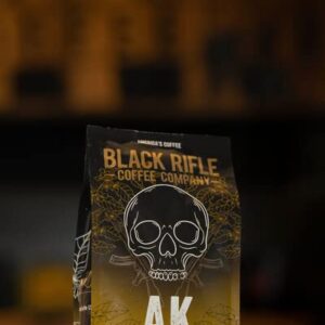 Black Rifle Coffee Company, AK-47 Espresso,100% Arabica Coffee,Colombian Supremo Roasted Dark, Whole Bean 12 oz Bag