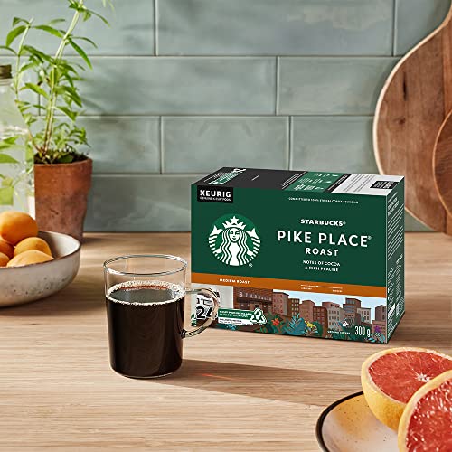 Starbucks® Single-Serve Coffee K-Cup®, Pike Place, Carton Of 24