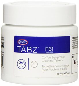 urnex tabz coffee brewer cleaning tablets, 30 count