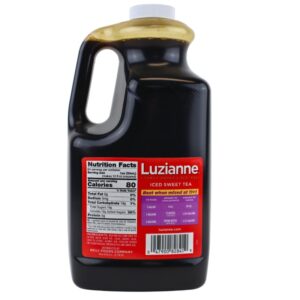 Luzianne Iced Tea Concentrate, Sweetened, Just Add Water, 64 Fl Oz