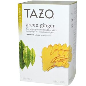 tazo tea 25795-3pack tazo tea ginger green tea - 3x20 bag by tazo