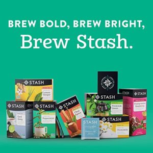 Stash Tea Peach Black Tea, 6 Boxes With 20 Tea Bags Each (120 Tea Bags Total)