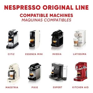 Cafe Fuerte Cubano, Espresso Pods, Nespresso Capsules Compatible with OriginalLine Machines, Strong Cuban Coffee, Ristretto Cafecito, Intensity 13, Dark Roast, High In Caffeine (40 Count)