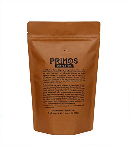 French Press Specialty Coffee, Coarse Ground, Primos Coffee Co (Medium Roast, 12 Oz)