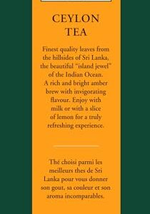 Ahmad Tea Black Tea, Ceylon Loose Leaf, 454g - Caffeinated & Sugar-Free