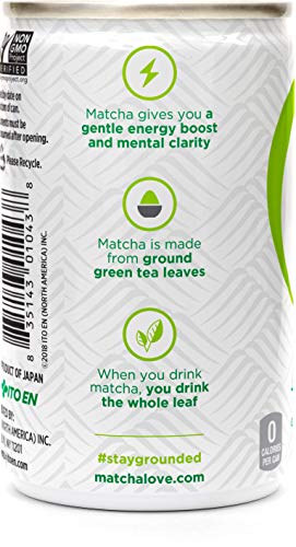 Matcha Love Green Tea Unsweetened Energy Shots, 5.2 Oz, Pack of 20