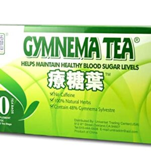 Gymnema Green Tea For Diabetics, No Caffeine