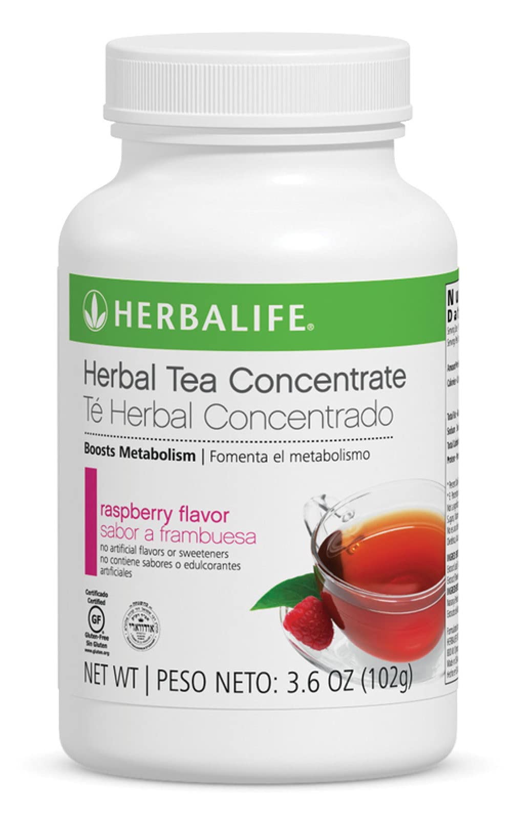 Herbalife Herbal Concentrate Tea (Raspberry Flavor 3.6oz)