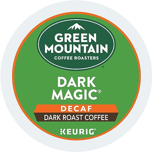 Green Mountain Coffee Decaf Dark Magic, 24ct K-Cup for Keurig Brewers(packaging may vary)