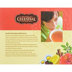 Celestial Seasonings Keurig Lemon Zinger Tea K-Cups 24 Ct