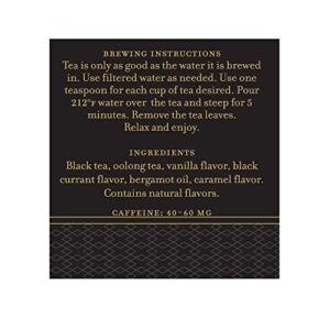 Harney & Sons Flavored Black Tea, Paris, 4 Ounce